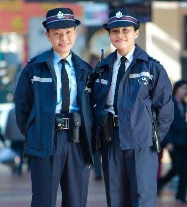 香港警察制服_原创制服设计，职业装设计